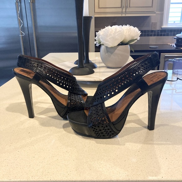 Diane Von Furstenberg | Shoes | Diane Von Furstenberg Zia Ll Black ...